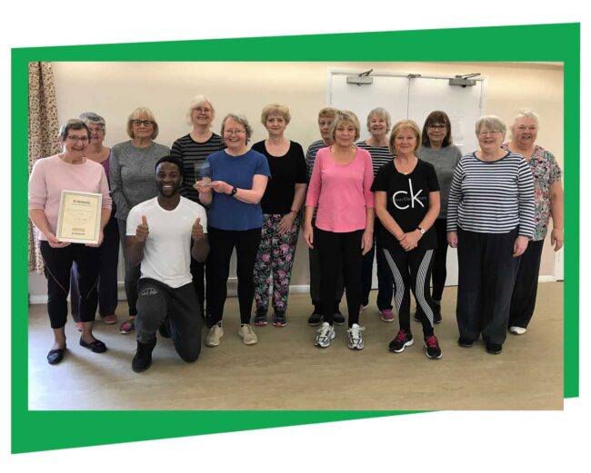 On demand video and live online exercise classes for older adults